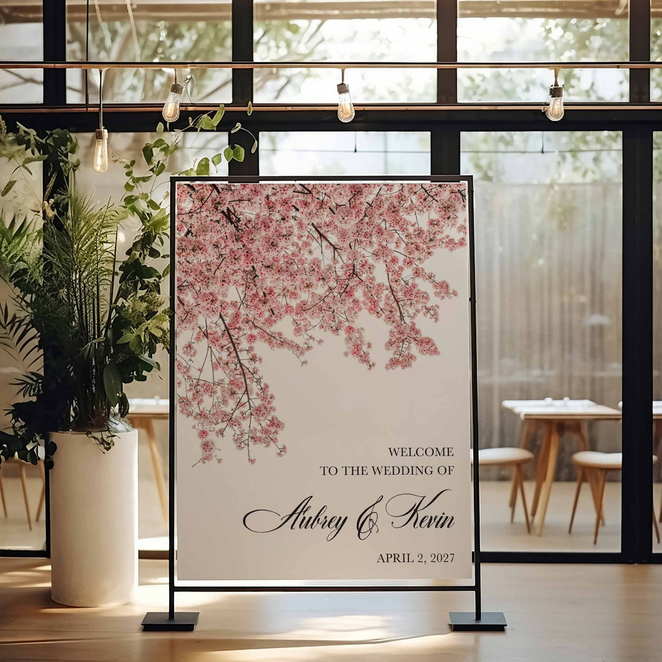 Personalized Wedding Welcome Signs | Blú Rose