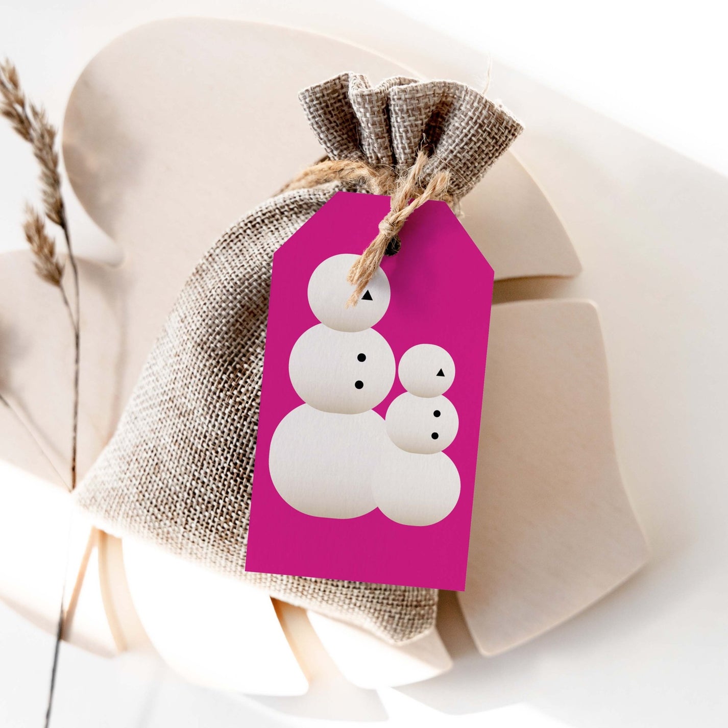 Snowpeople Holiday Gift Tags | Blú Rose