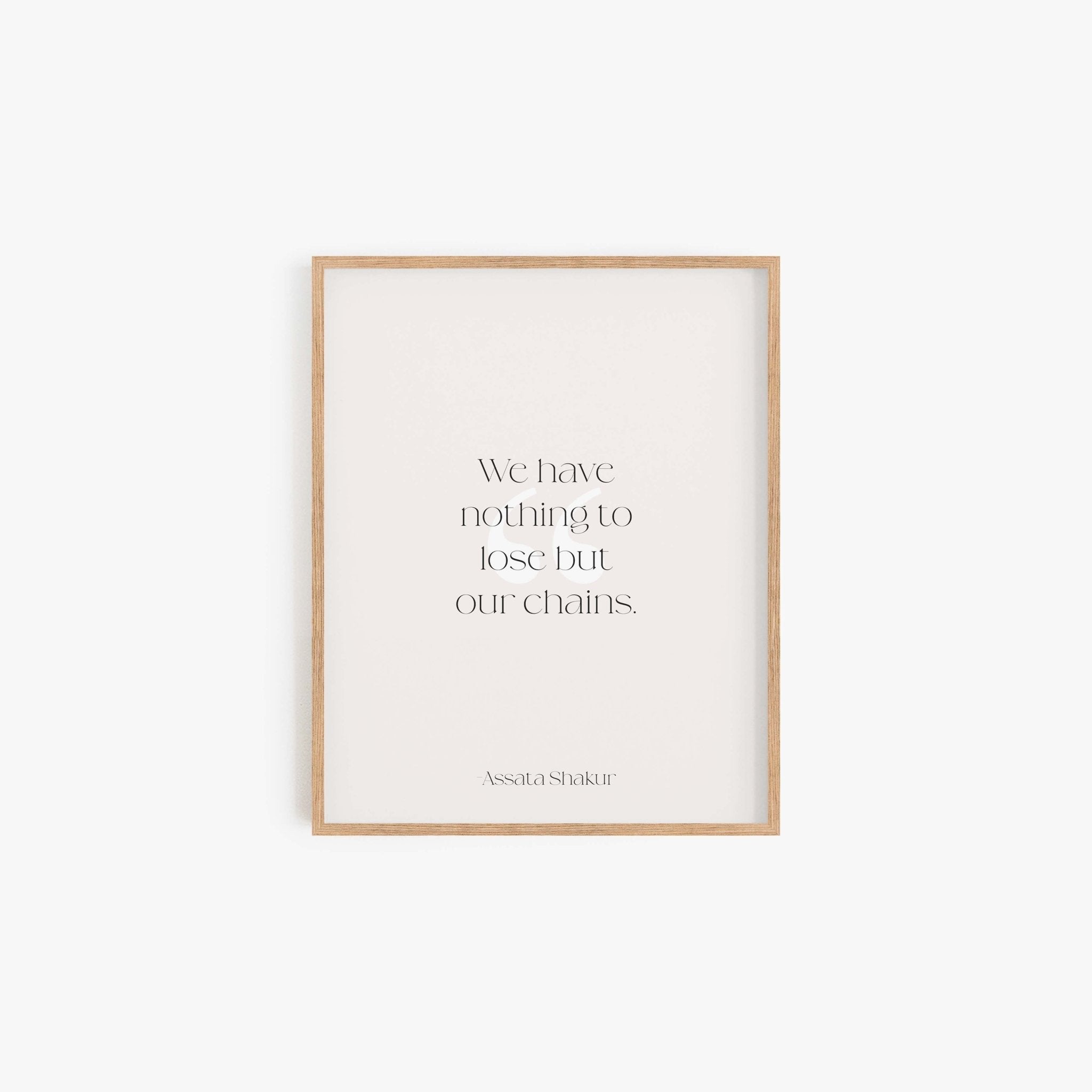 We Have Nothing to Lose Art Print | Blú Rose
