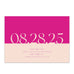 Aubrey Color Block Save the Dates | Blú Rose