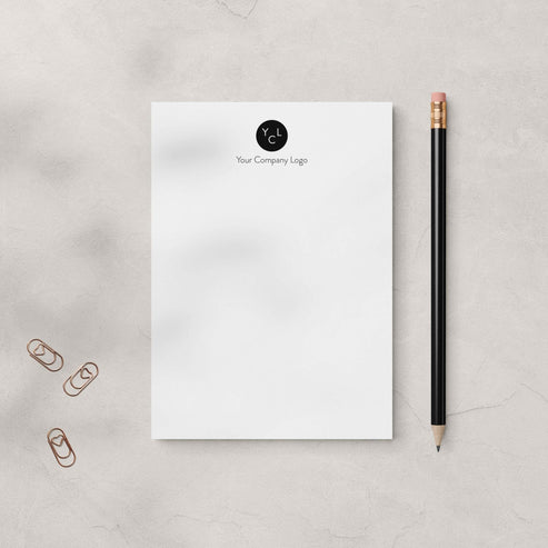 Custom Notepad | Add Your Logo | Blú Rose Designs